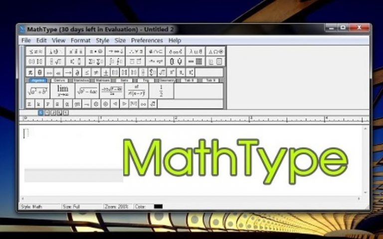 Tải MathType 6.9 Full Crack Bản Quyền Vĩnh Viễn Mới Nhất 2024